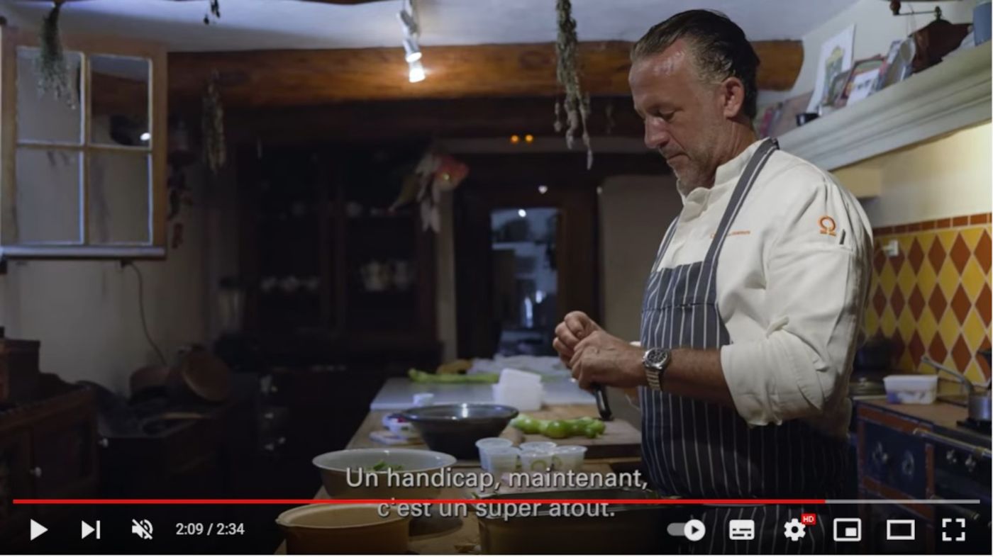 Bernafon dévoile un spot vidéo avec le chef étoilé Jean-François Bérard