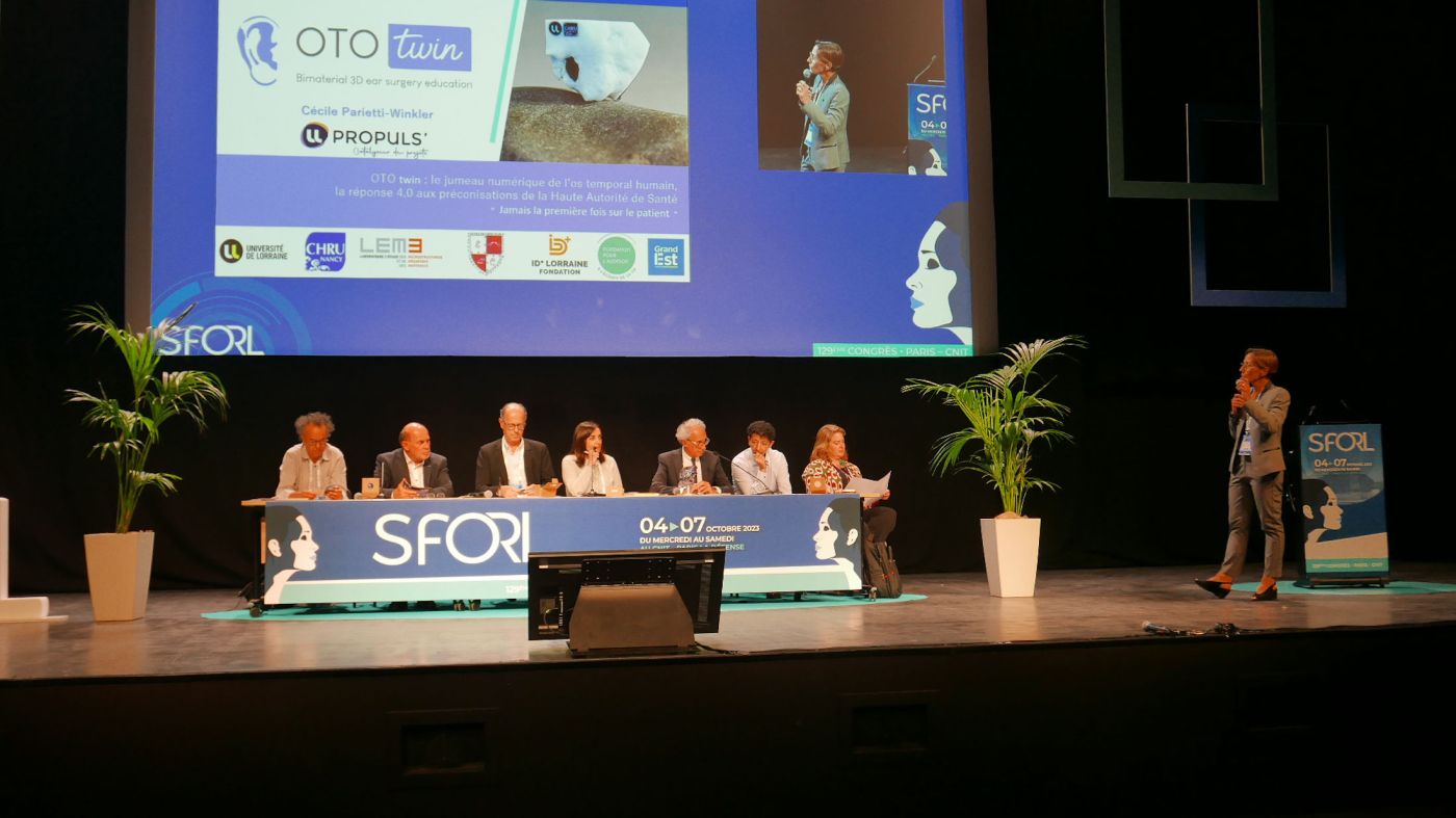 OTOtwin remporte le Prix innovation médicale audition de la SFORL