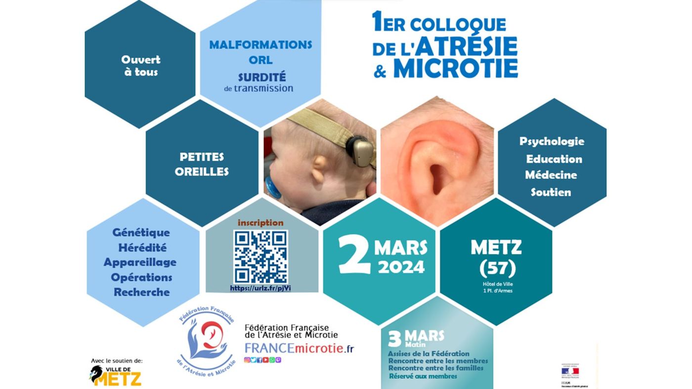 La Fédération française de l’atrésie et microtie organise son premier ...