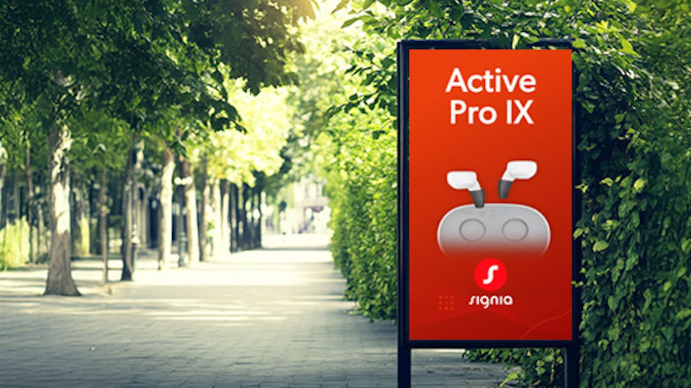 Active Pro IX, star de la nouvelle campagne d’affiche de Signia