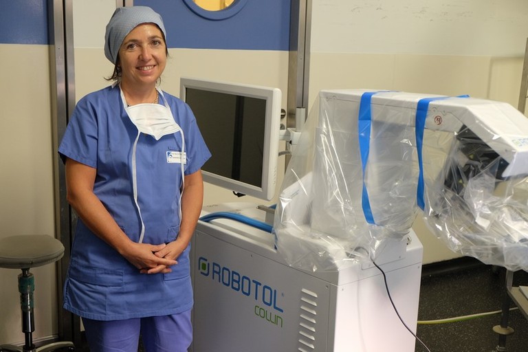 Le Robotol s’implante au bloc